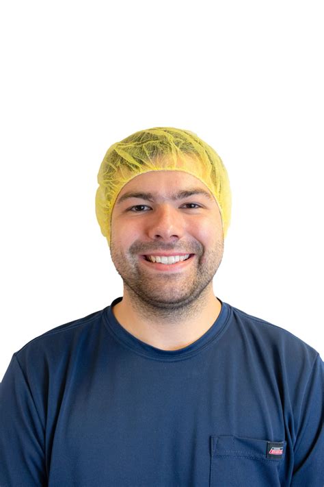 Yellow Polypropylene Bouffant Novus