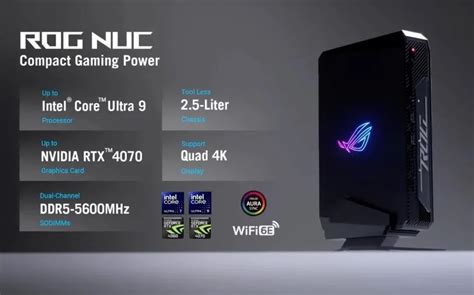 华硕asus在ces 2024上推出首款国产nuc 配备core Ultra 9芯片和rtx 4070显卡 科技云