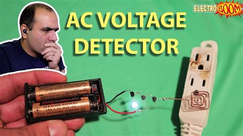 Wow ⚡ac Voltage⚡ Detector Circuit Can It Be Detector Circuit