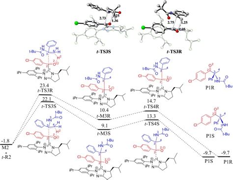 Insights Into The Competing Mechanisms And Origin Of Enantioselectivity