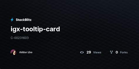 Igx Tooltip Card Stackblitz