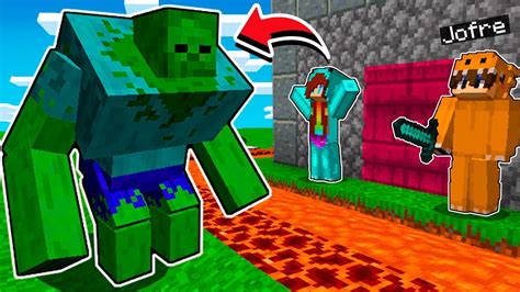 Zombie Mutante Vs La Casa Más Segura De Minecraft Youtube