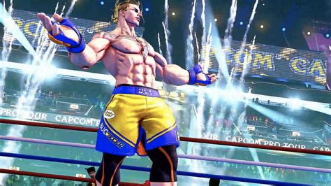 Street Fighter Vs Final Character Luke Is A Newcomer To The Franchise
