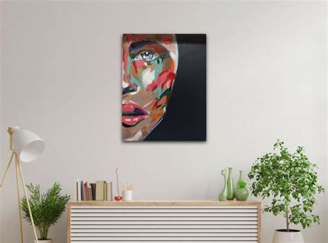 Картина взгляд размер 50 на 60 см — цена 2000 грн в каталоге Картины Купить товары для дома