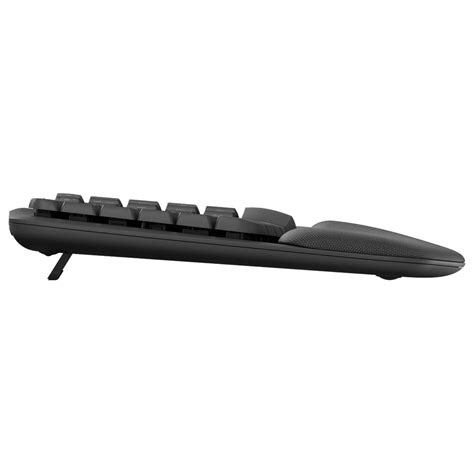 Logitech Wave Keys Mk670 Wireless Keyboard And Mouse Combo In Graphite