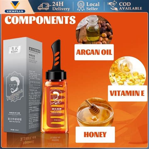 Men Hair Gel 2 In 1 Hair Gel With Comb Mens Hair Styling Wax Gel