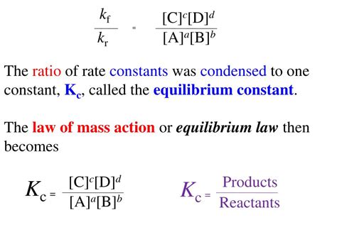 Ppt The Equilibrium Law Powerpoint Presentation Free Download Id