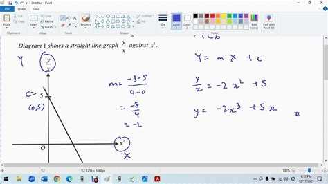 Trial Mrsm Add Math 2023 P1 Q1 F4 C6 Linear Law Youtube