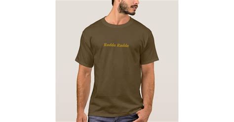 Chowder Schnitzel Radda T Shirt Tee Shirt Tshirt Zazzle