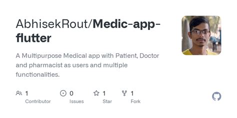 GitHub AbhisekRout Medic App Flutter A Multipurpose Medical App With Patient Doctor And