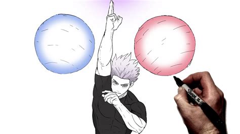 How To Draw Gojo Hollow Nuke Step By Step Jjk Youtube