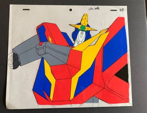 Genki Bakuhatsu Ganbaruger Production Anime Cel A9 W Genga Ray Rohr