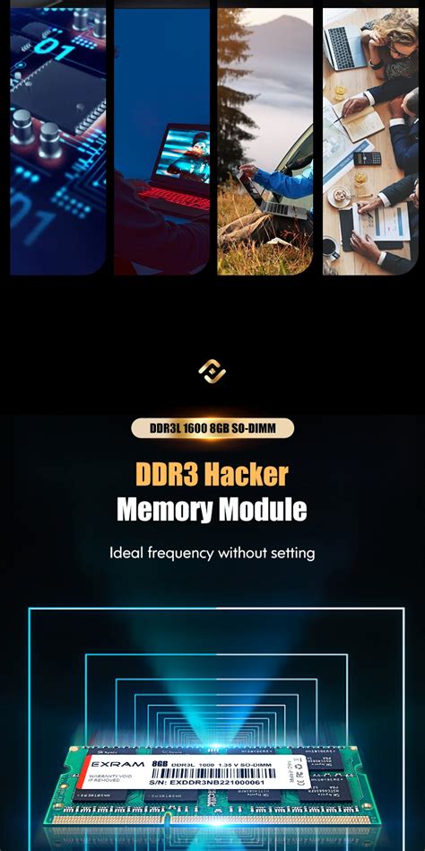 [local Stock] Exram Ddr3 Ddr3l Ram Laptop 8gb 4gb 1600mhz 1 35v 1 5v Sodimm Pc3 12800 Memory