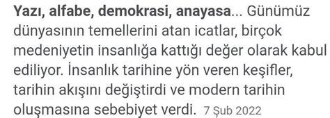 medeniyetin bize kazandırdığı yararlar nelerdir Eodev