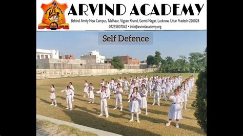 Arvind Academy Self Defence Activities Youtube
