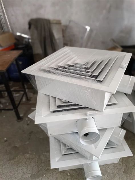 Powder Coated Modular Ceiling Diffusers Shape Square At ₹ 1050piece