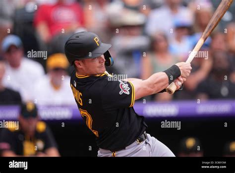 Pittsburgh Pirates Catcher Henry Davis 32 In The Fourth Inning Of A
