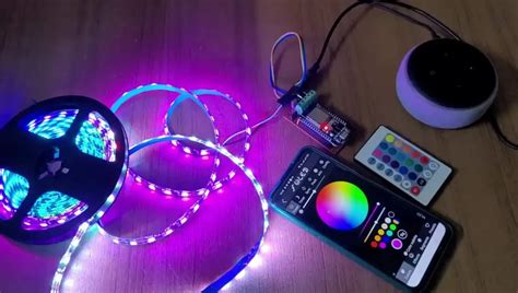 Iot Based Voice Control Esp32 Wled Project Iotcircuithub