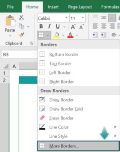 Border In Excel Shortcut How To Create Add Remove Borders