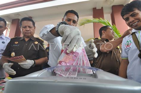 PEMUSNAHAN BARANG BUKTI TINDAK KEJAHATAN ANTARA Foto
