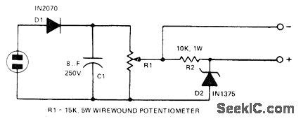 EXPANDED RANGE AC VM Measuring And Test Circuit Circuit Diagram SeekIC Com