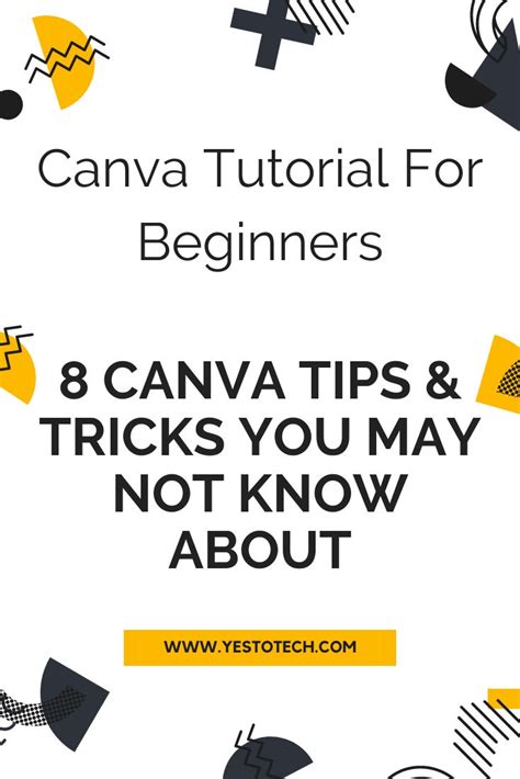 8 Canva Tips And Tricks You Dont Know Yet Canva Tutorial For