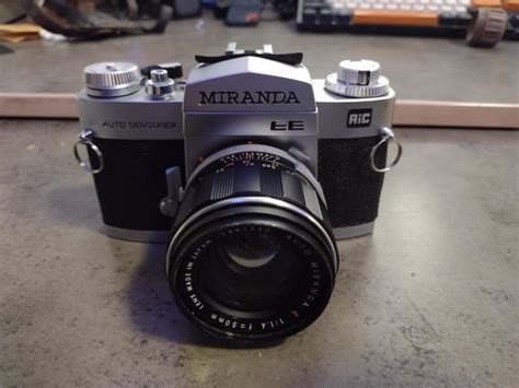 Stuck Lens Miranda Ee Auto Sensorex 35mm Ranalogcommunity