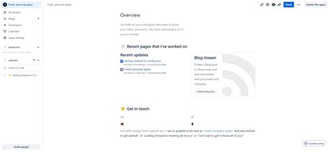 Introduction To Confluence Spaces The Requirements Engineer