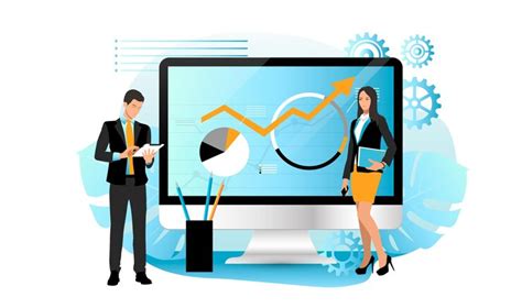 Premium Vector Businessman Trader Stock Market Broker Analyzing