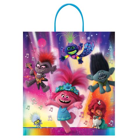 Trolls World Tour Deluxe Loot Bag Cool Kat Party