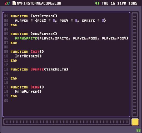 Getting Started With Pixel Vision 8 Dev Community