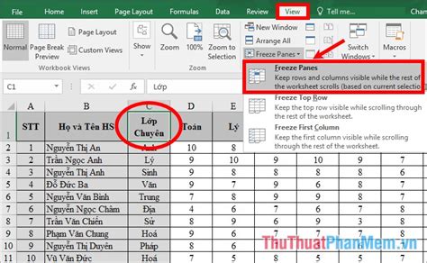 How To Fix Column And Header Rows In Excel