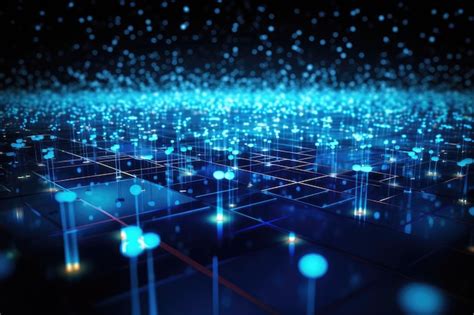 Premium Photo 3d Rendering Of Abstract Technology Background With