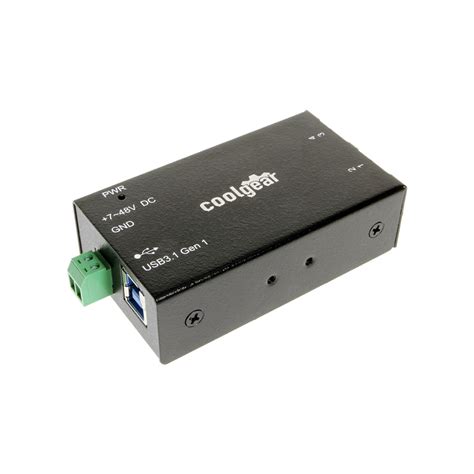 Port USB Micro Hub With Variable Voltage And Surge Protection Coolgear