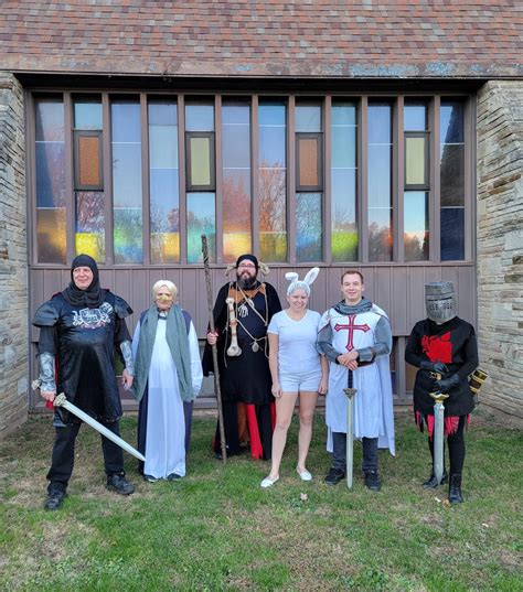 Monty Python Holy Grail Cosplay Group R Montypython