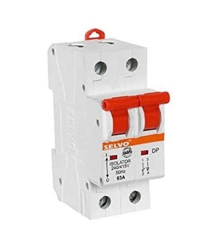 Selvo Double Pole Isolator 63a Double Pole 6a At Best Price In New