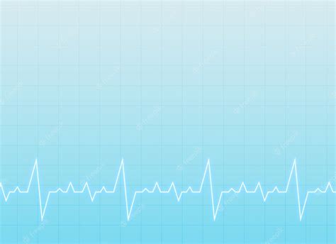 Medische En Medische Achtergrond Met Elektrocardiogram Gratis Vector