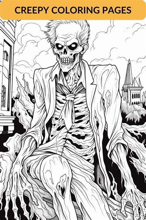 Creepy Coloring Pages