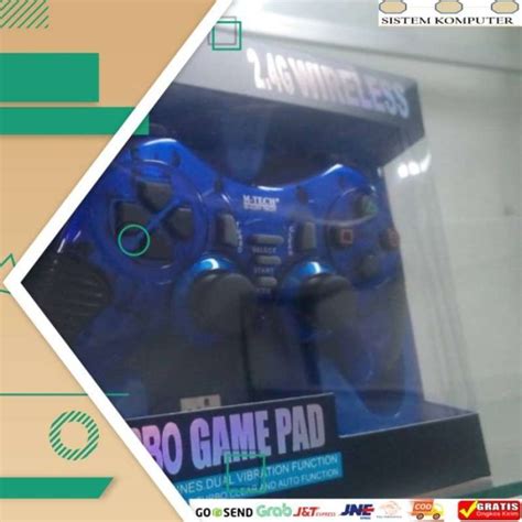 Promo Gamepad Joystick Wireless Untuk Pc Komputer Laptop Biru Diskon 23 Di Seller Lepimu