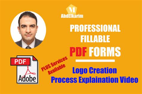Professional Fillable Pdf Forms By Moatazakarim Fiverr