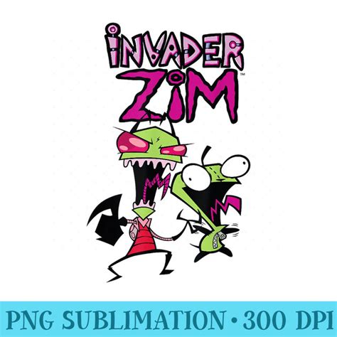 Nickelodeon Invader Zim And Gir T Png Graphics Download Inspire Uplift
