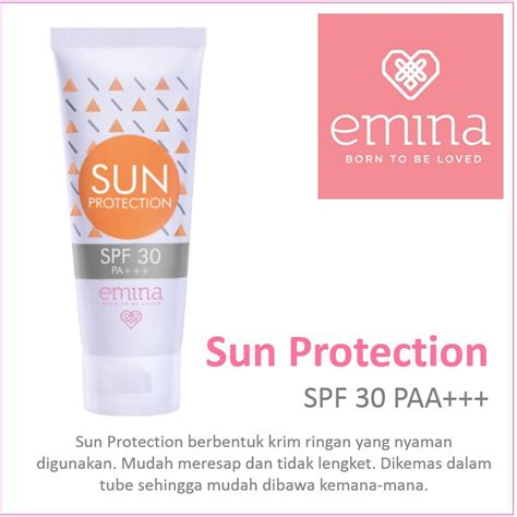 Jual Emina Sun Protection Spf 30 Pa 60ml Emina Sunscreen Indonesia