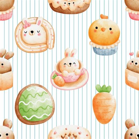 premium photo seamless repeating pattern celebrating festive easter