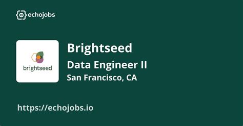 Brightseed Is Hiring Lims Data Engineer Ii Usd 138k 153k San