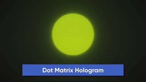Hologram Shaders Pro For Unity By Daniel Ilett