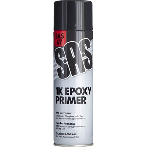 Epoxy Primer 1k Sas 6 X 500ml Aerosols Sas67 6 Workshop Essentials Online