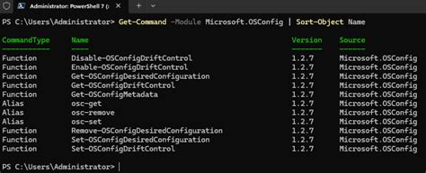 Powershell Is Fun Introduction To The Microsoftosconfig Powershell Module