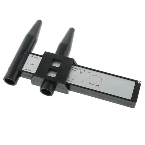 OUTIL DE JANTE de roue compacte modèle de boulon jante de mesure pour règle PC EUR