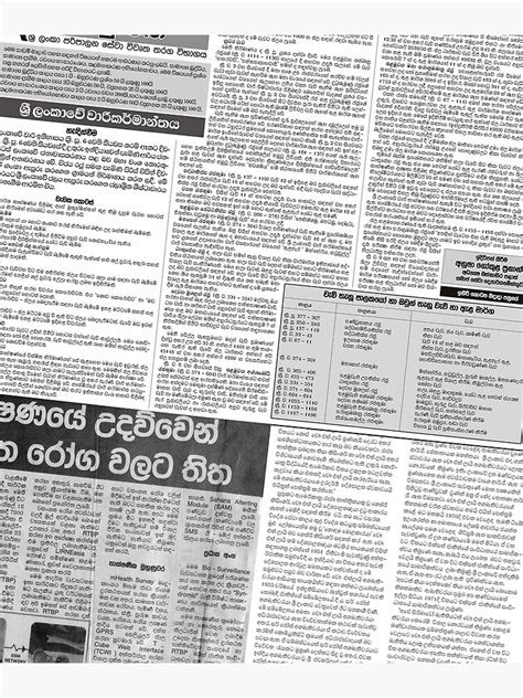 Newspaper Design New Sinhala Language Poster For Sale By Earth Design Redbubble