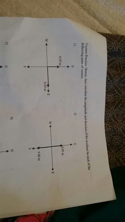 Solved Vectors Practice Sketch Then Calculate The Chegg Com